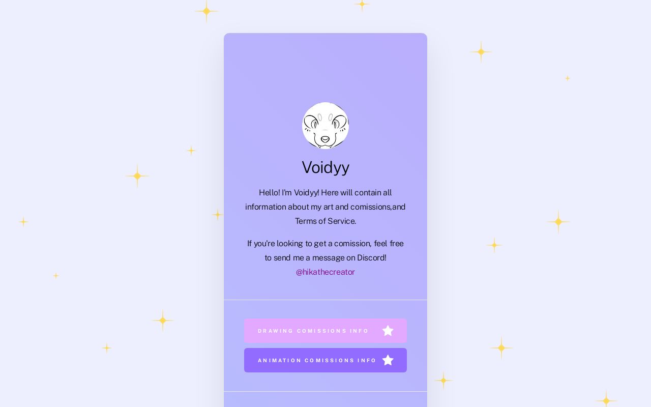 Voidyy's Comissions